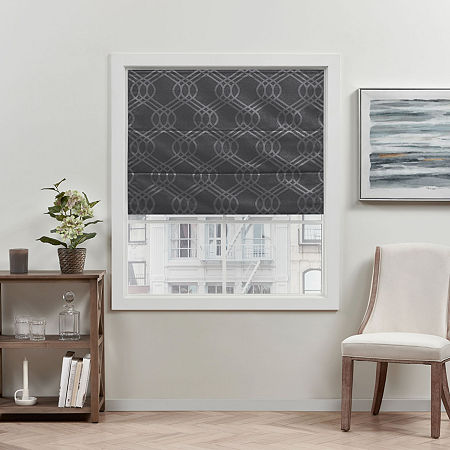 Click here for Exclusive Home Curtains Prague Trellis Cordless Bl... prices