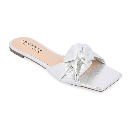Click here for Journee Collection Womens Dianah Flat Sandals  7 1... prices