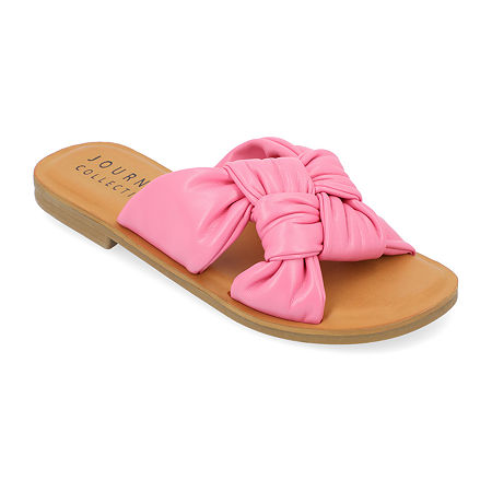 Click here for Journee Collection Womens Kianna Woven Flat Sandal... prices