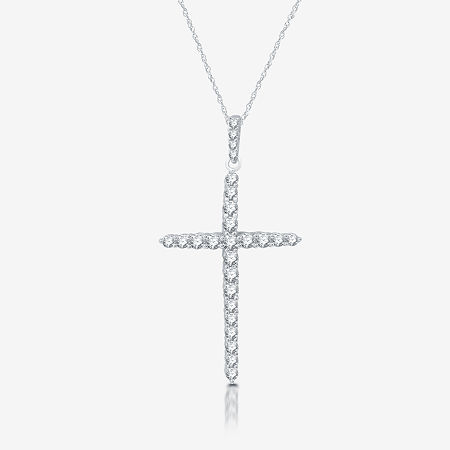Click here for Womens 3/4 CT. T.W. Lab Grown White Diamond Sterli... prices
