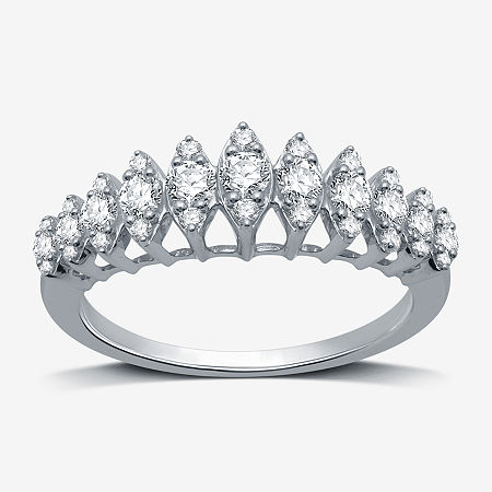Click here for Womens 1/2 CT. T.W. Lab Grown White Diamond Sterli... prices