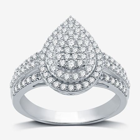 Click here for Womens 3/4 CT. T.W. Lab Grown White Diamond Sterli... prices