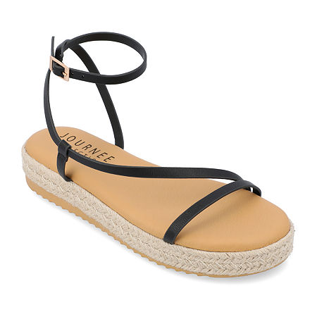 Click here for Journee Collection Womens Odelia Ankle Strap Flat... prices