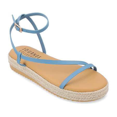 Click here for Journee Collection Womens Odelia Ankle Strap Flat... prices