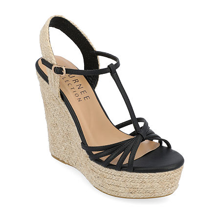 Click here for Journee Collection Womens Yara Wedge Sandals  11 M... prices
