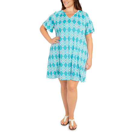 Click here for Larky Lark Womens Plus Short Sleeve Diamond T-Shir... prices