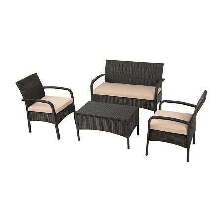Click here for Cordoba 4-pc. Conversation Set  One Size  Brown prices