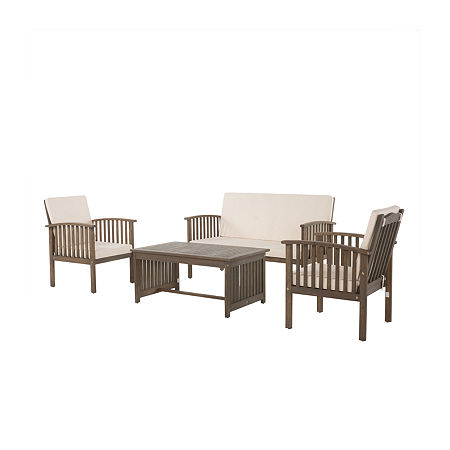Click here for Carolina 4-pc. Conversation Set  One Size  Beige prices