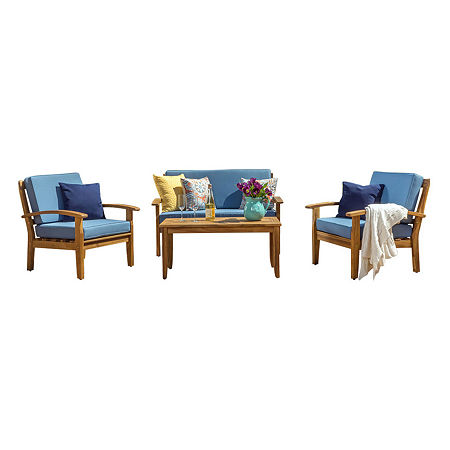 Click here for Peyton 4-pc. Conversation Set  One Size  Blue prices