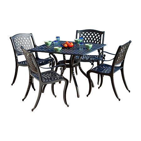 Click here for 5-pc. Square Dining Set  One Size  Black prices
