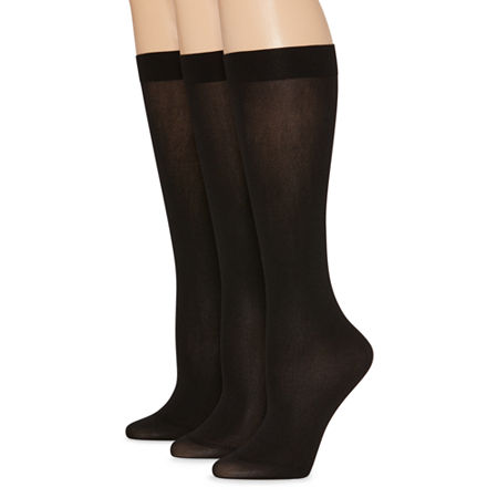 Click here for Mixit Womens 3 Pair Trouser Socks  4-10  Black prices