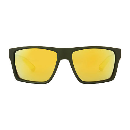 Click here for Mens Rectangular Sunglasses  One Size  Black prices