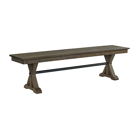 Click here for Remington Dining Bench  One Size  Brown prices