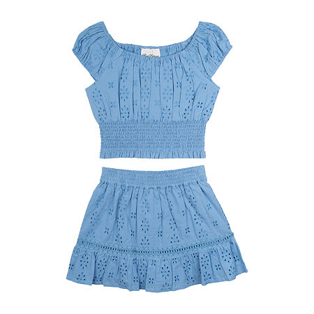 Click here for Rare Editions Big Kid Girls 2-pc. Skirt Set  10  B... prices