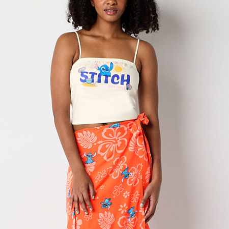 Click here for Womens Lilo & Stitch Juniors Tank Top  Small  Beig... prices