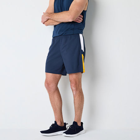 Click here for Xersion Colorblock Mens 7 Running Short  Small  Bl... prices