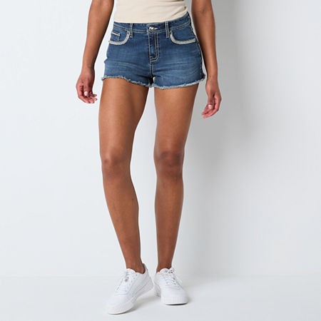 Click here for Vanilla Star Womens Low Rise Juniors Micro Denim S... prices