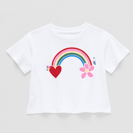 Click here for Thereabouts Little Girls Round Neck Short Sleeve B... prices
