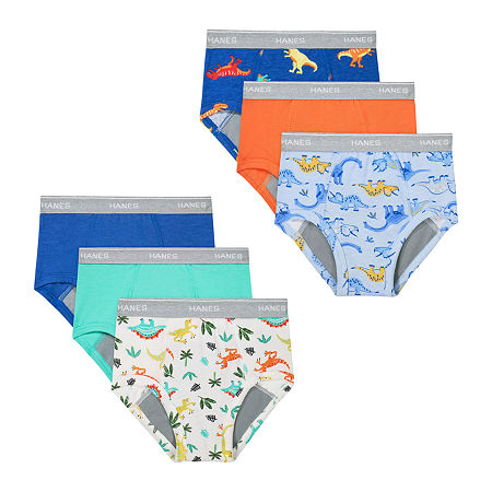 Click here for Hanes Potty Trainer Toddler Boys 6 Pack Briefs Tub... prices