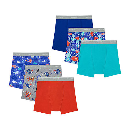 Click here for Hanes Potty Trainer Toddler Boys 6 Pack Boxer Brie... prices