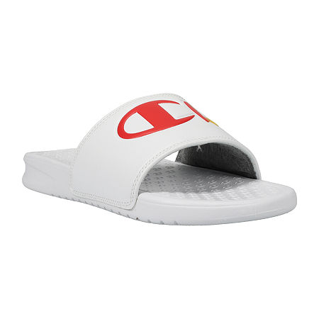 Click here for Champion Womens Split Script Slide Sandals  7 Medi... prices