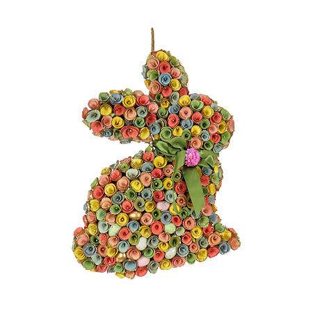 Click here for National Tree Company 18 Floral Bunny Decoration -... prices