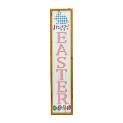 National Tree Co. 43 Pink Easter Wall Sign, Color: Pink - JCPenney