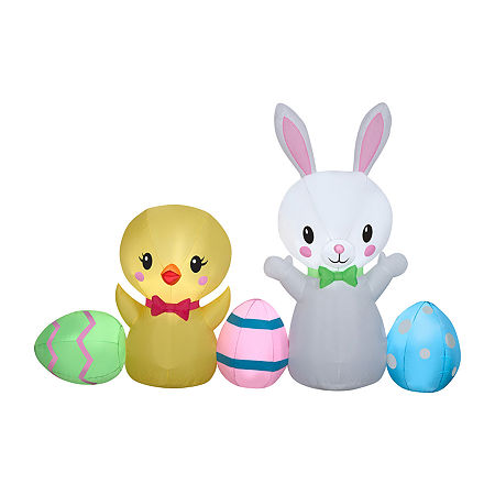 Click here for National Tree Co. 78 Bunny And Chick Easter Inflat... prices
