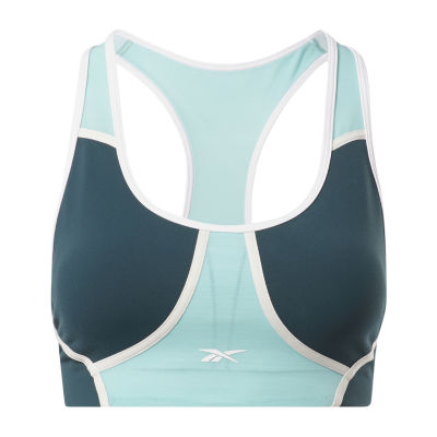 Reebok Medium Support Sports Bra-Average Figure, Color: Forest Green ...