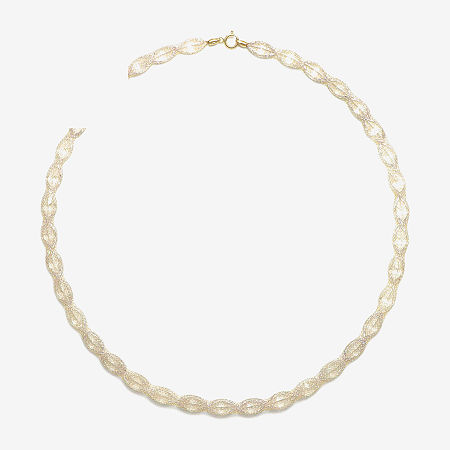 Click here for Made in Italy Womens 10K Gold 18 Inch Link Necklac... prices