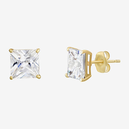 Click here for Cubic Zirconia 14K Gold 6mm Stud Earrings  One Siz... prices