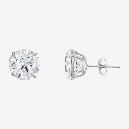 Click here for Cubic Zirconia 14K White Gold 9mm Stud Earrings  O... prices