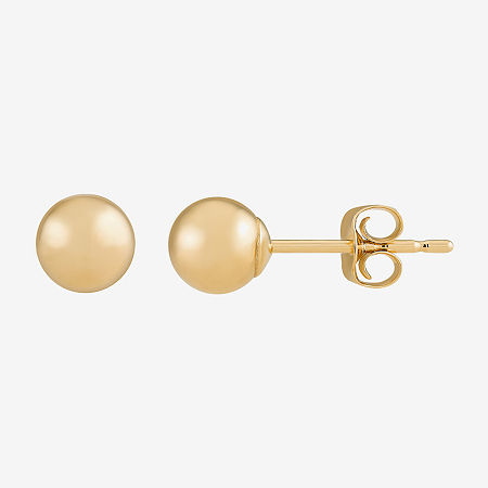 Click here for 14K Gold 4mm Ball Stud Earrings  One Size prices