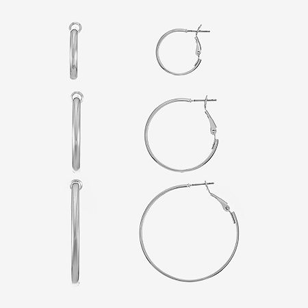 Click here for Liz Claiborne Hoop Womens Surgical Steel Hypoaller... prices