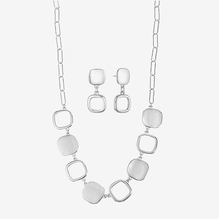 Click here for Liz Claiborne Collar Necklace And Drop Earring Wom... prices