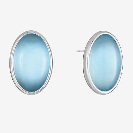 Click here for Liz Claiborne 16.5mm Oval Stud Earrings  One Size... prices