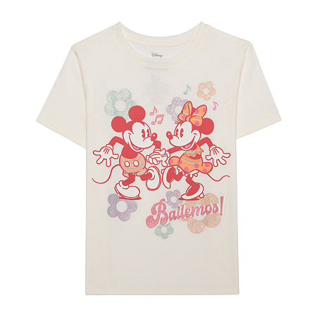 Click here for Disney Collection Little & Big Kid Girls Crew Neck... prices