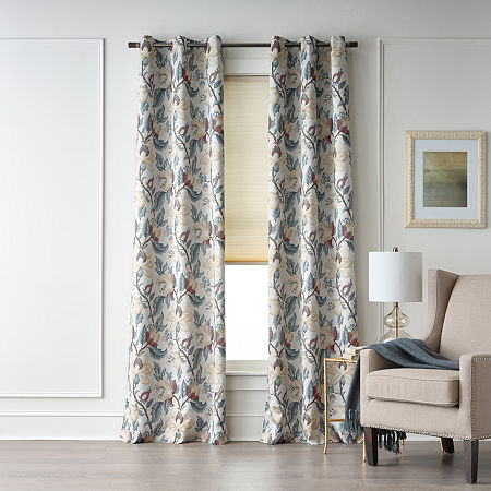 Click here for Broadhaven Geneva Print Grommet Top Blackout Singl... prices