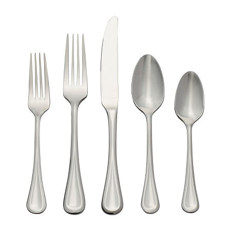 Oneida Virage 20 Piece Everyday Flatware Set  Service For 4 - Metallic and Stainless