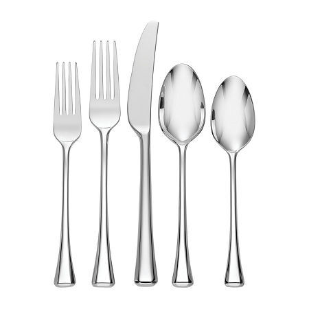 Oneida Faceta 20-Pc. Flatware Set  Service for 4 - Stainless