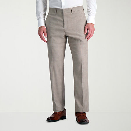 Click here for Haggar JMH Tailored Glen Plaid Mens Plaid Stretch... prices