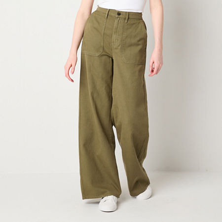 Click here for a.n.a Cotton Tencel Utility Womens Wide Leg Highes... prices