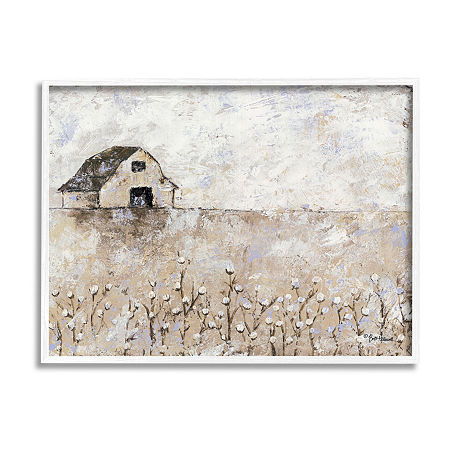 Click here for Stupell Industries White Barn Distressed Landscape... prices