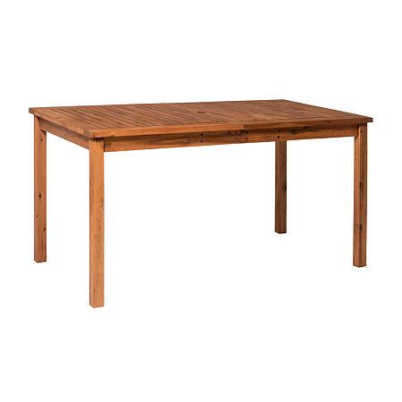 Click here for Catania Patio Dining Table  One Size  Brown prices