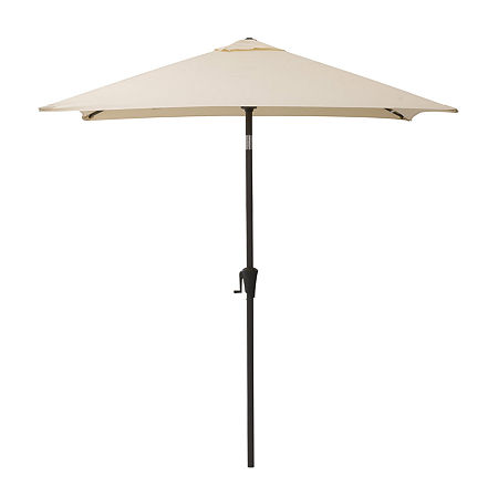 Click here for Square Patio Umbrella  One Size  White prices