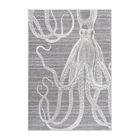 nuLoom Thomas Paul BDTP05A 5 x 8 Area Rug - Gray