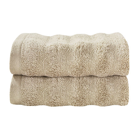 Click here for Queen Street Crete 2-pc. Washcloth  One Size  Beig... prices