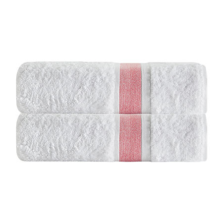 Depera Home Unique Turkish Cotton 2-Pc. Bath Towel Set - Orange