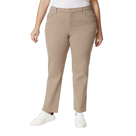 Click here for Gloria Vanderbilt Amanda Womens Plus Classic Twill... prices