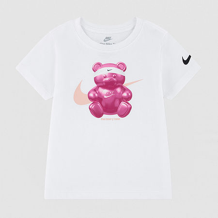 Click here for Nike Girls 4-6X Sportswear Gummy Bear T-Shirt - Wh... prices